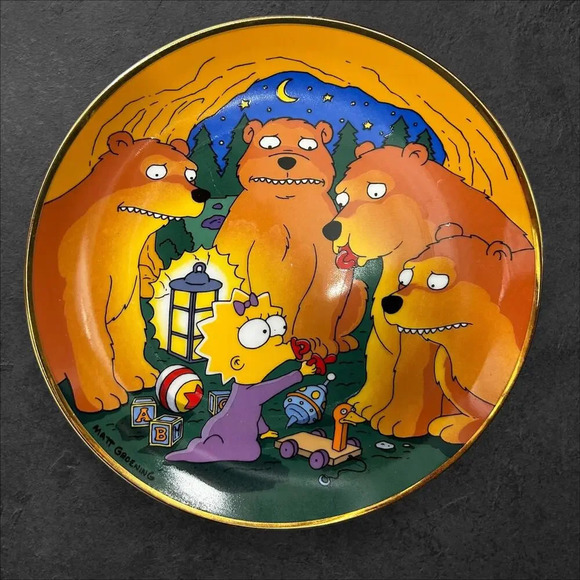 Simpsons | Accents | Vintage 992 The Simpsons Maggie The Bears ...